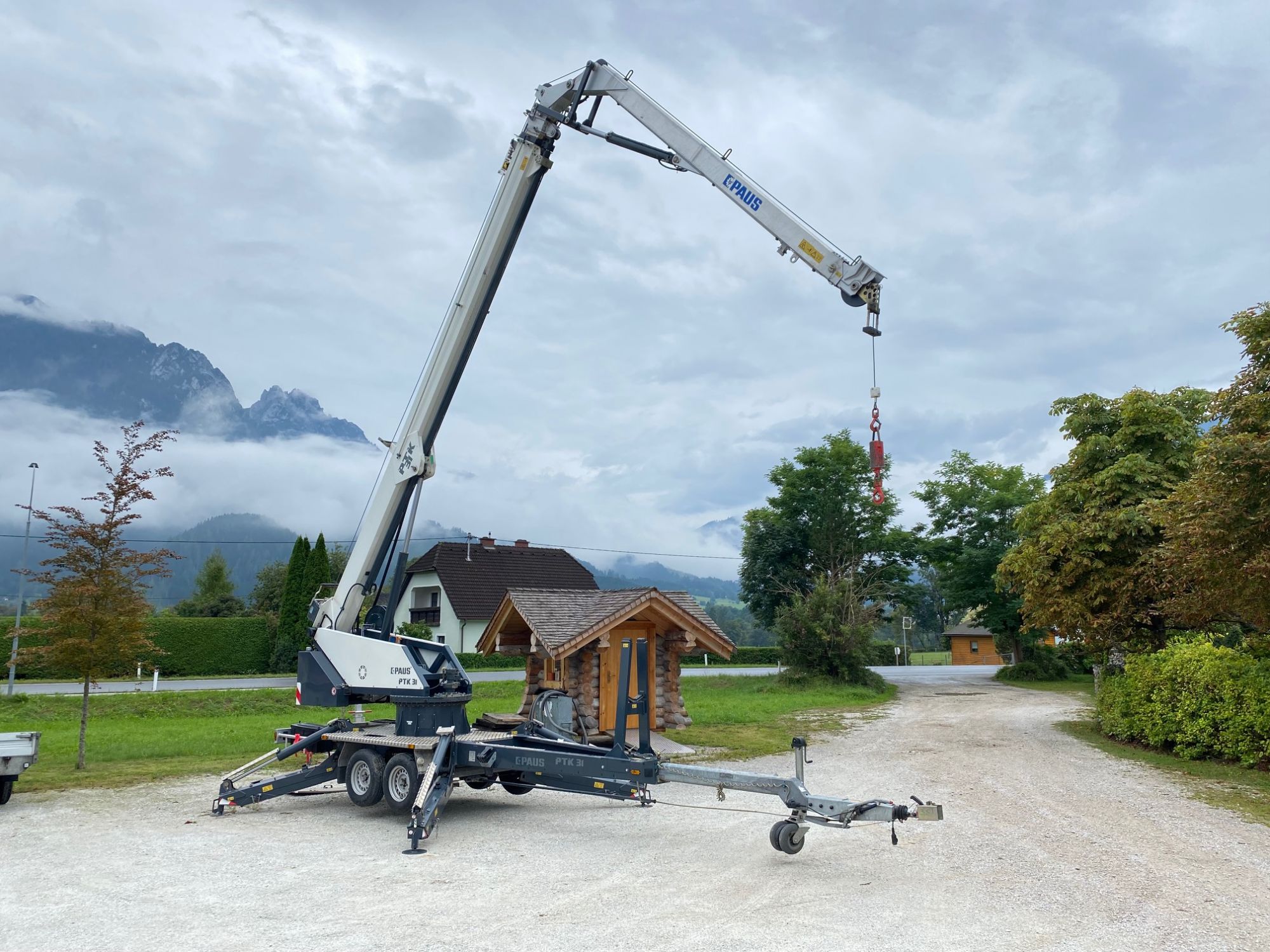 Paus PTK 31 Anhängerkran