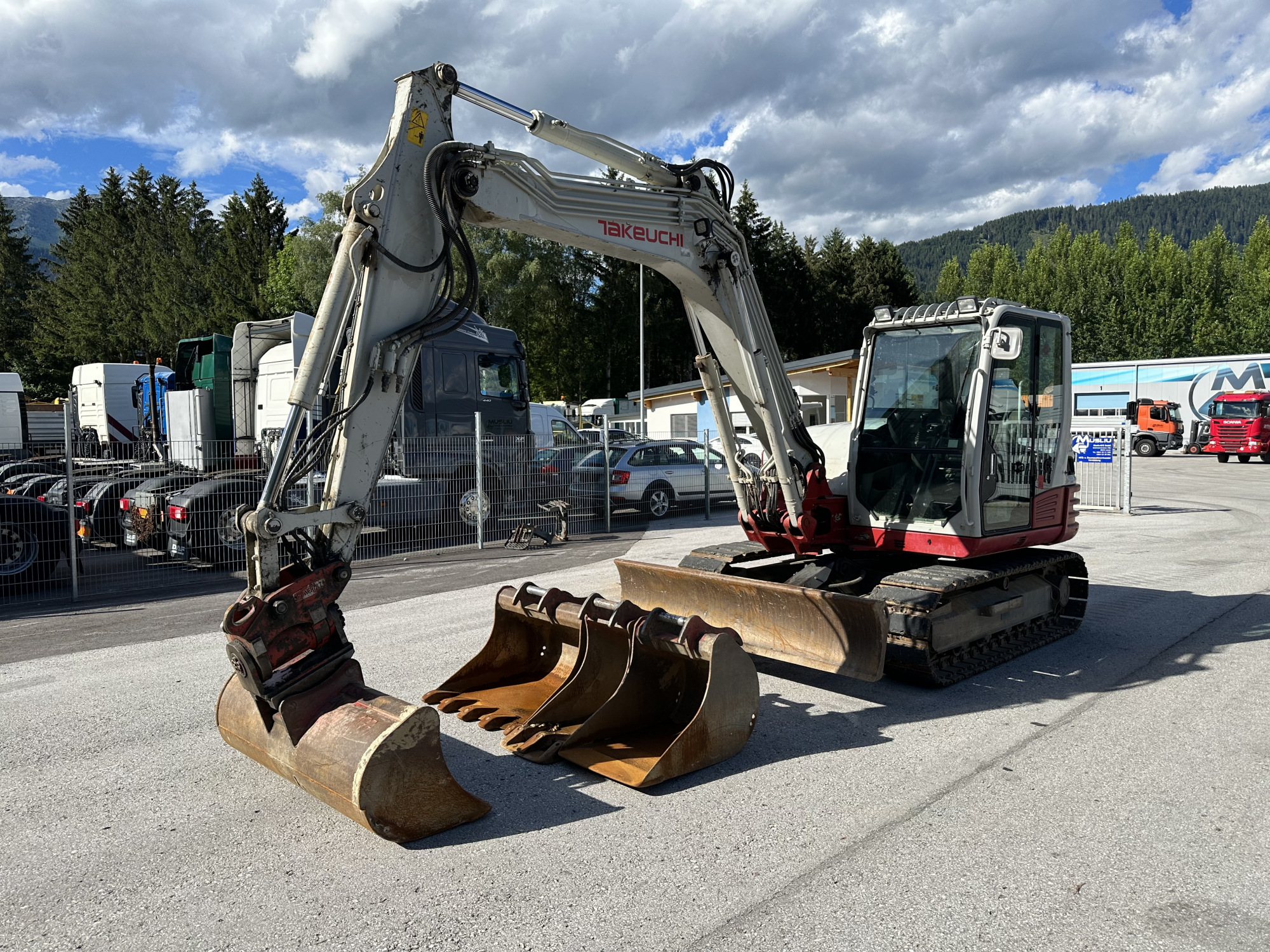 Baumaschinen Versteigerung | Minibagger Takeuchi TB 290