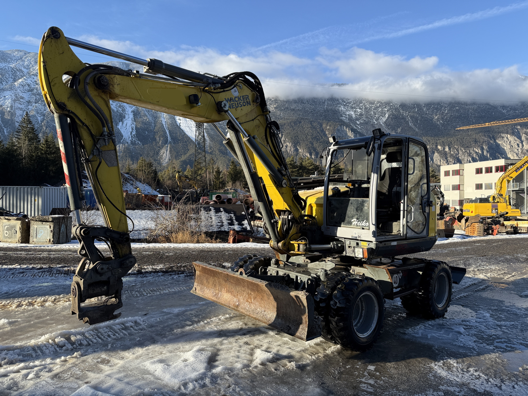 Mobilbagger Wacker Neuson EW100 | Mobilbagger Wacker Neuson EW100