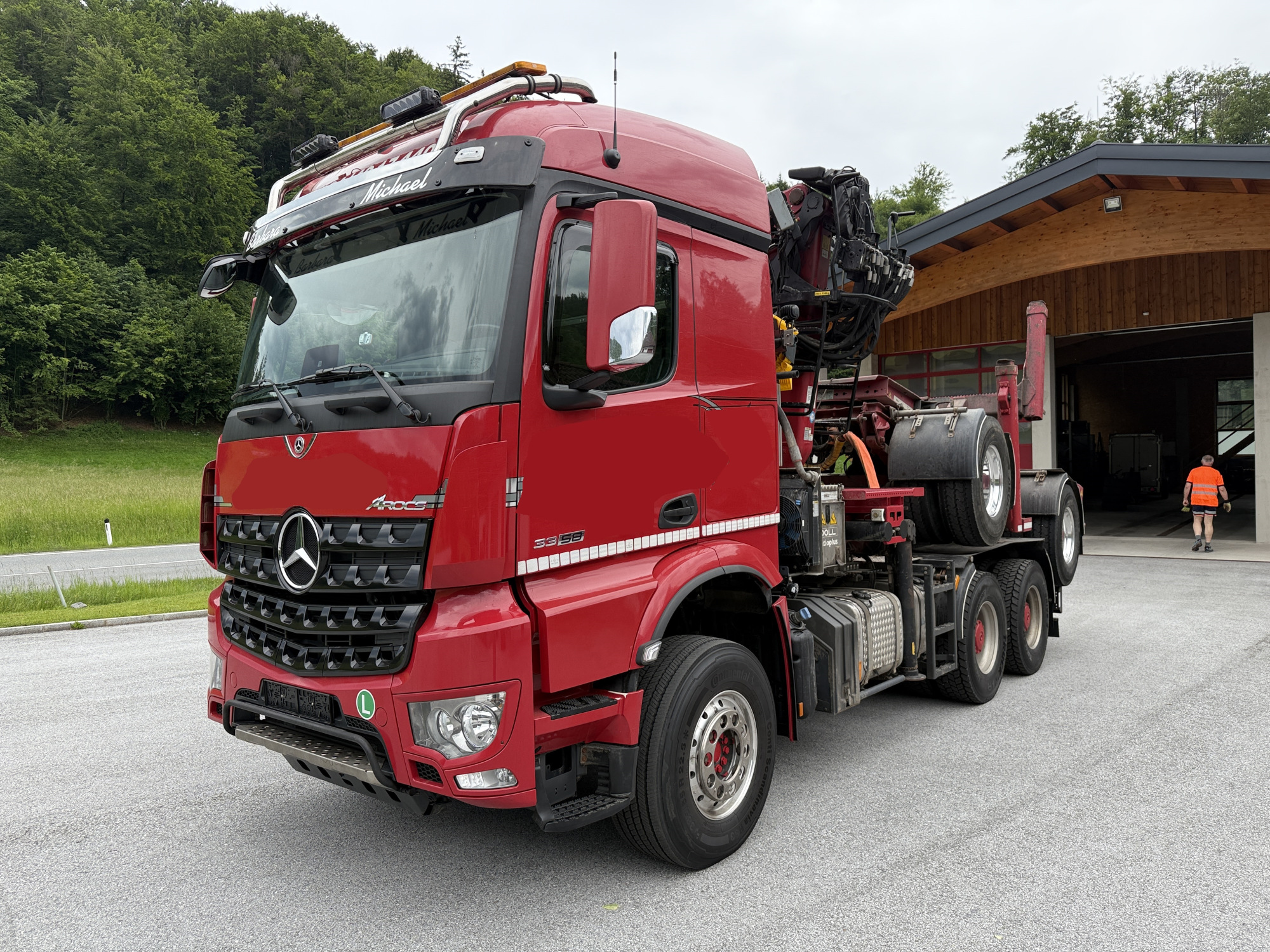 Langholz LKW Mercedes Benz Arocs 3358 6x4 | Langholz LKW Mercedes Benz ...