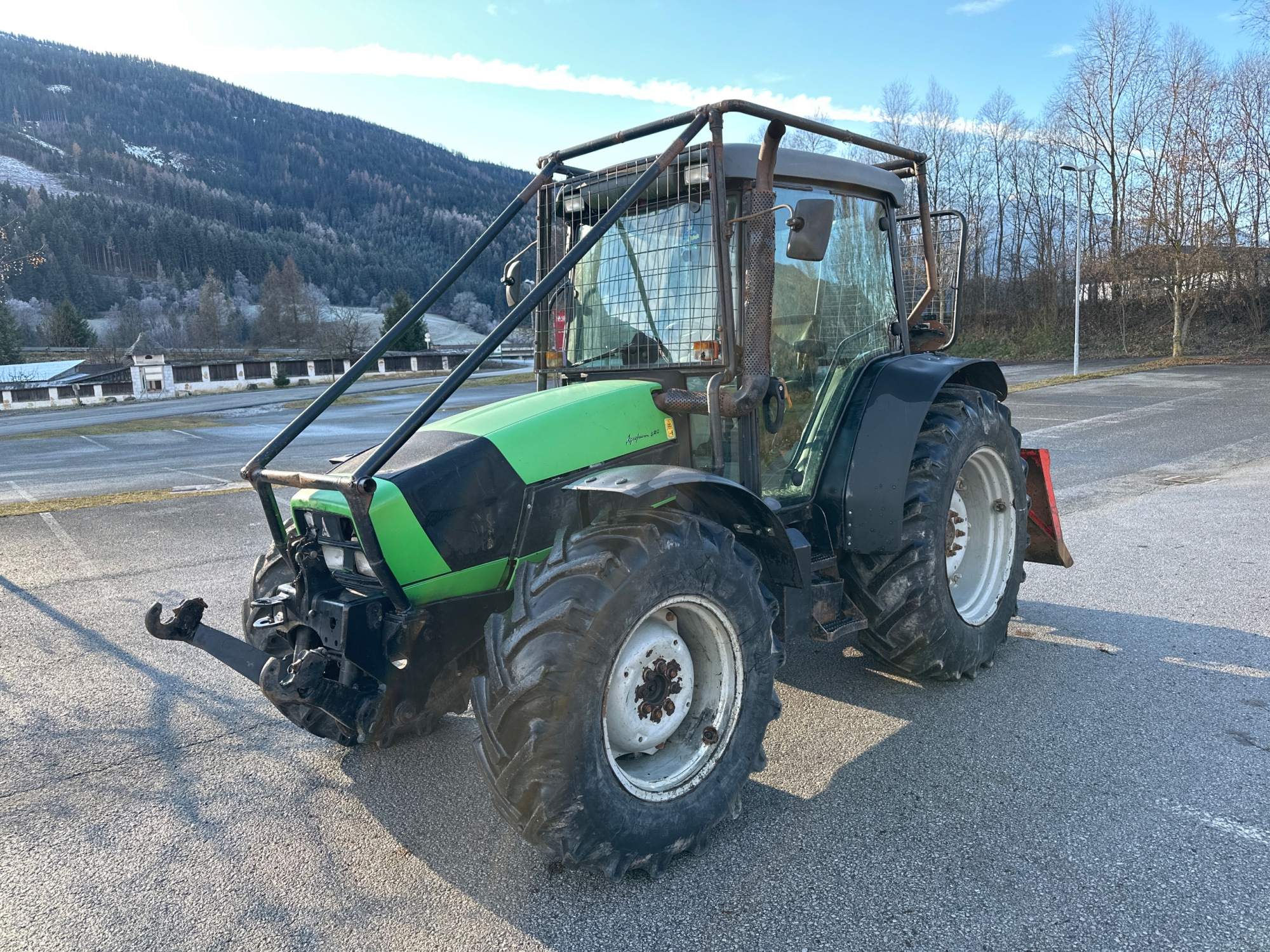 Forst Traktoren John Deere & Deutz-Fahr | Allrad Traktor Deutz Fahr ...